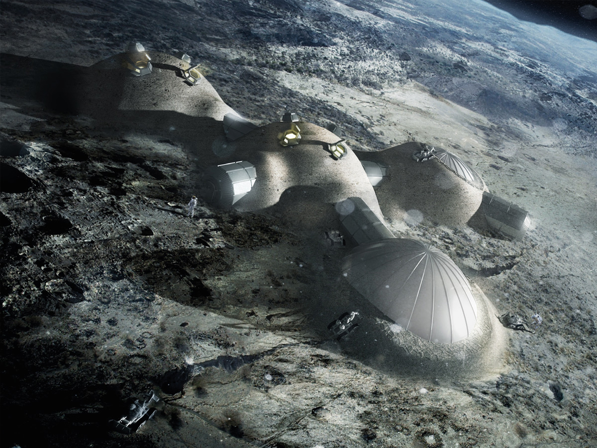 NORMAN FOSTER FROM THE EARTH TO THE MOON