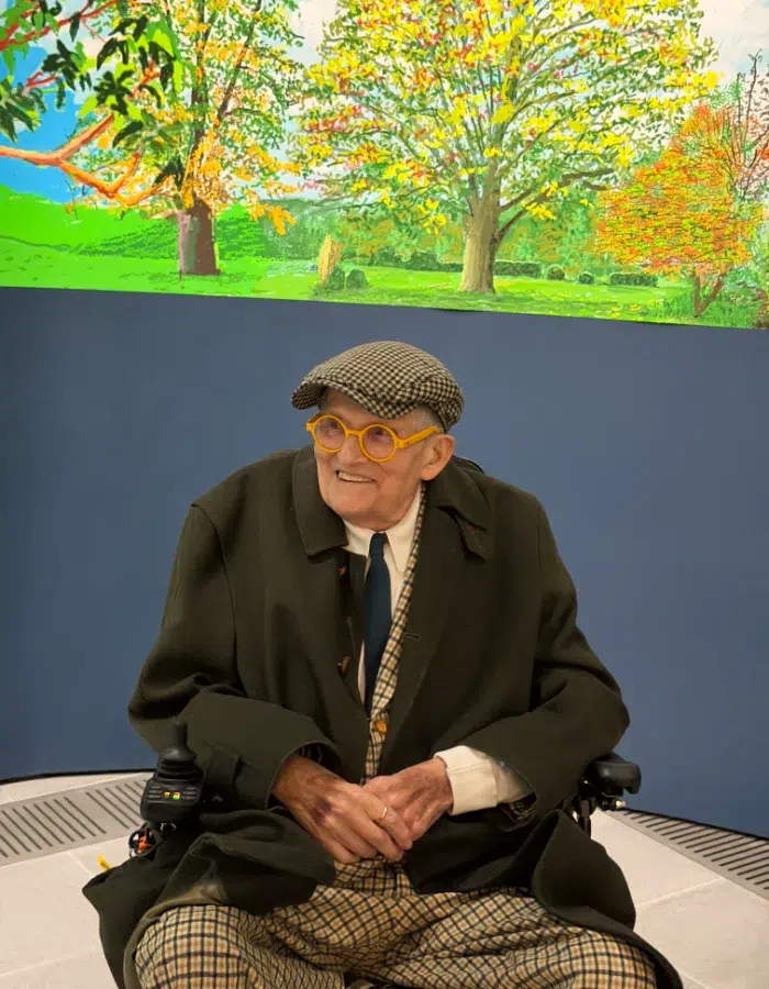 David Hockney: Un homenaje a un icono del pop art que nos ha dejado.